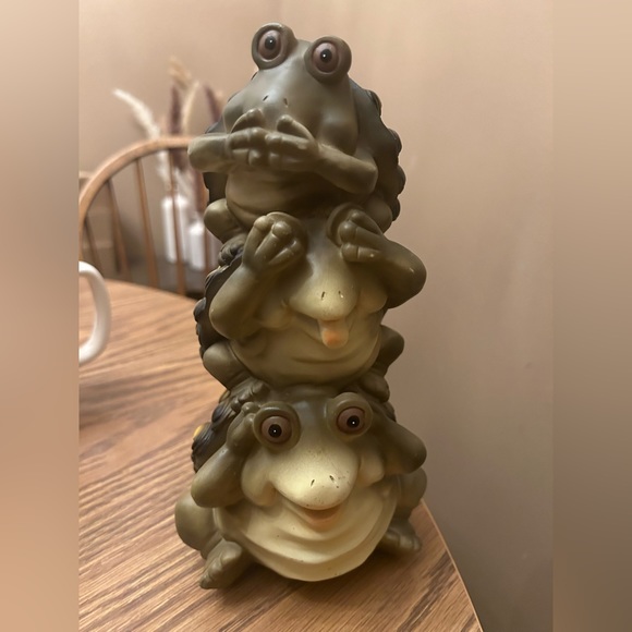 Accents | See No Evil Stacked Turtles Home Garden Decor 95 Tall | Poshmark